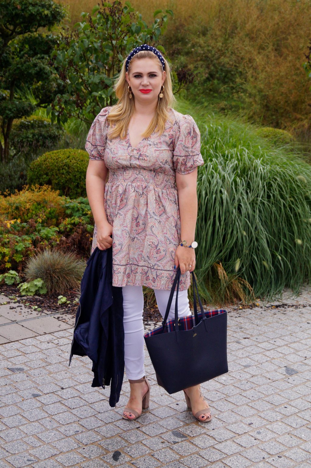 Boho Puff Sleeve Blouse + Moto Jacket... - Madame Schischi