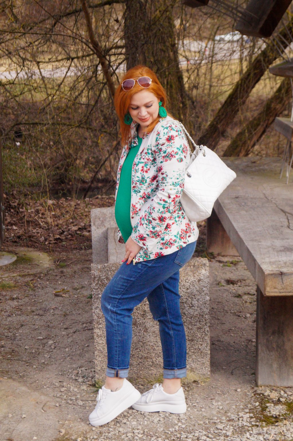 Flower Print Jacket for Spring - a Lifetime Favorite.... - Madame Schischi