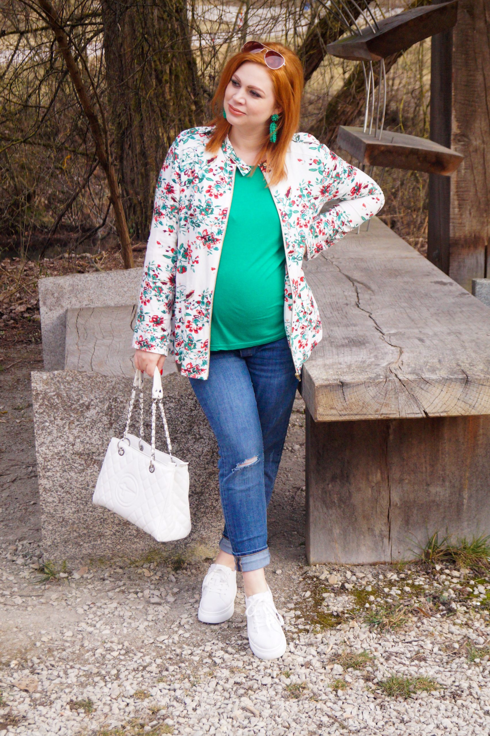 Flower Print Jacket for Spring - a Lifetime Favorite.... - Madame Schischi