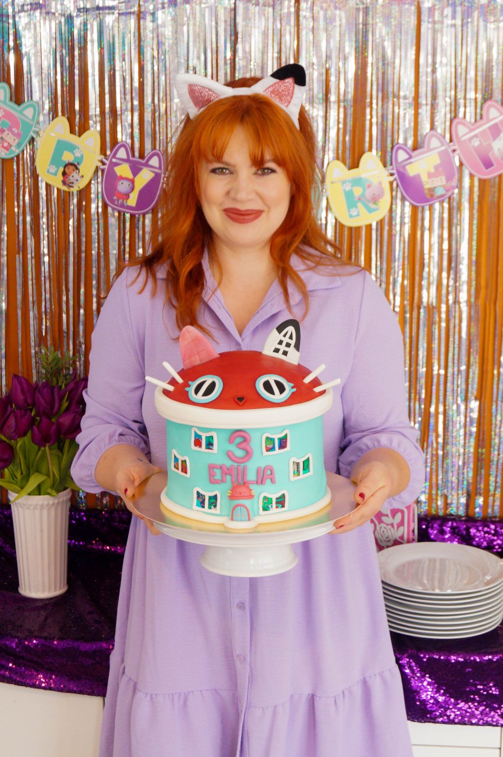 My Daughter´s Third Birthday Party - Gabby´s Dollhouse Theme ...