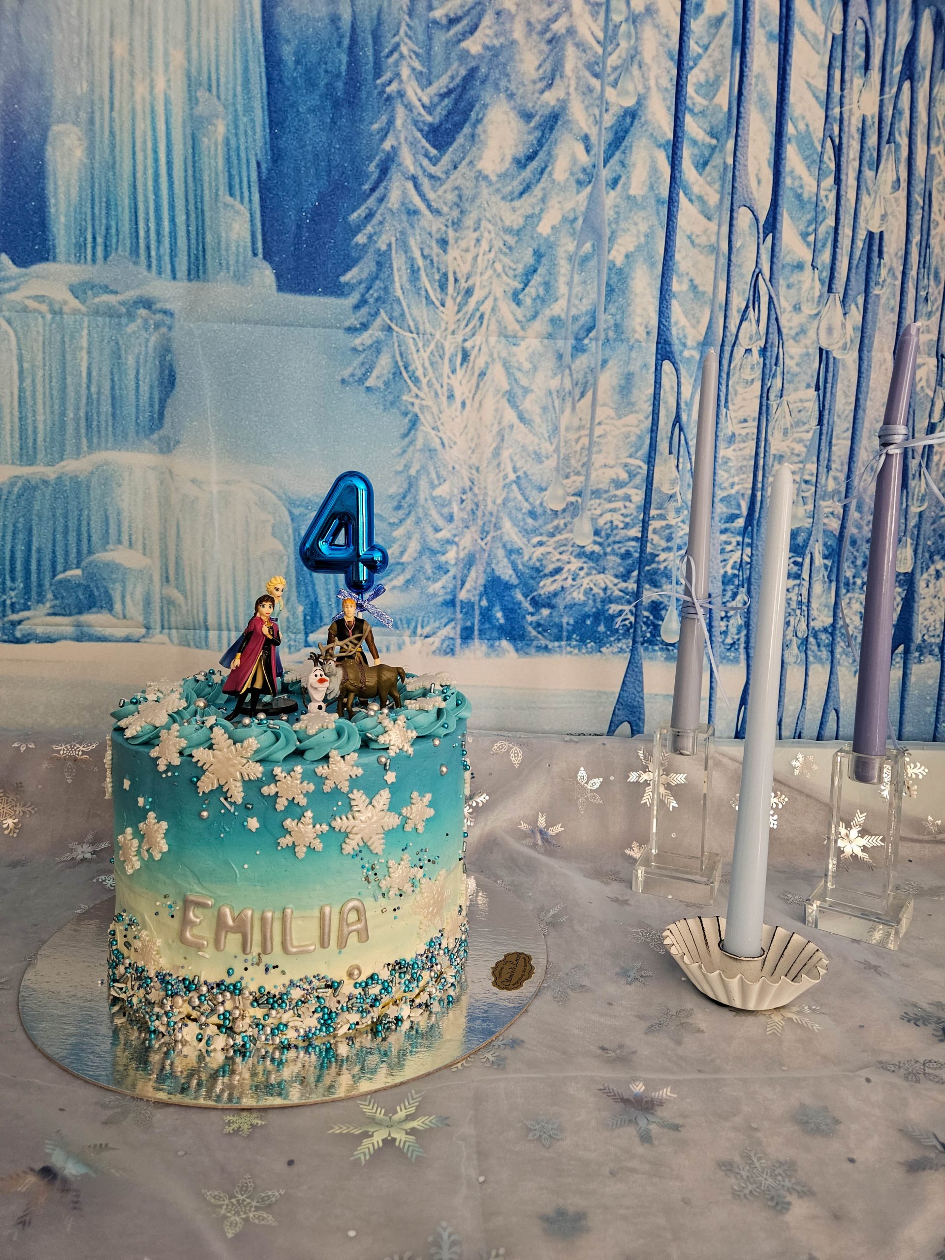For the First Time In Four-Ever - Emilia´s Frozen Fourth Birthday Party ...